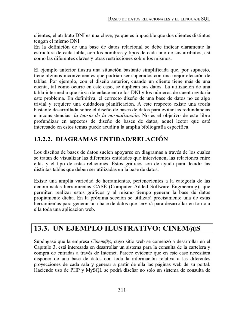 Una introducción a las bases de datos relacionales y el lenguaje SQL | PDF | SQL | Bases de datos