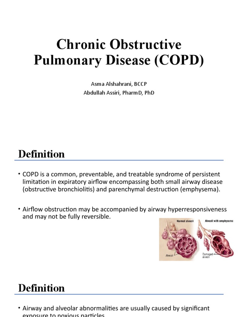 COPD PPT Updated | PDF | Chronic Obstructive Pulmonary Disease | Respiratory System