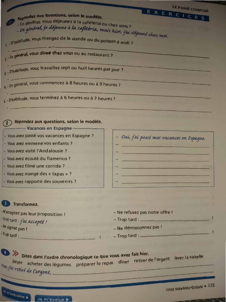 Le Passe Compose | PDF