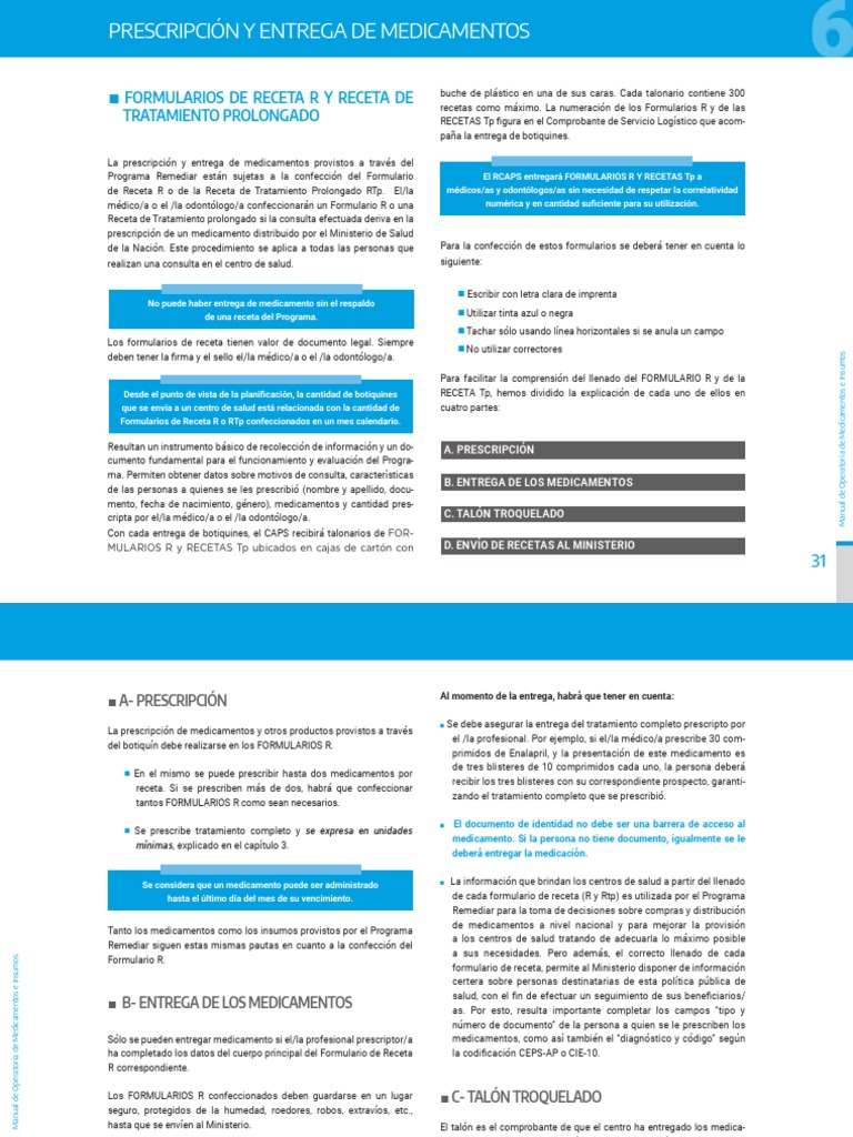 Formulario R Prescripción De Medicamentos Pdf Prescripción Médica