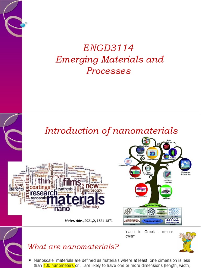 Introduction to Nanomaterials | PDF | Nanotechnology | Nanomaterials
