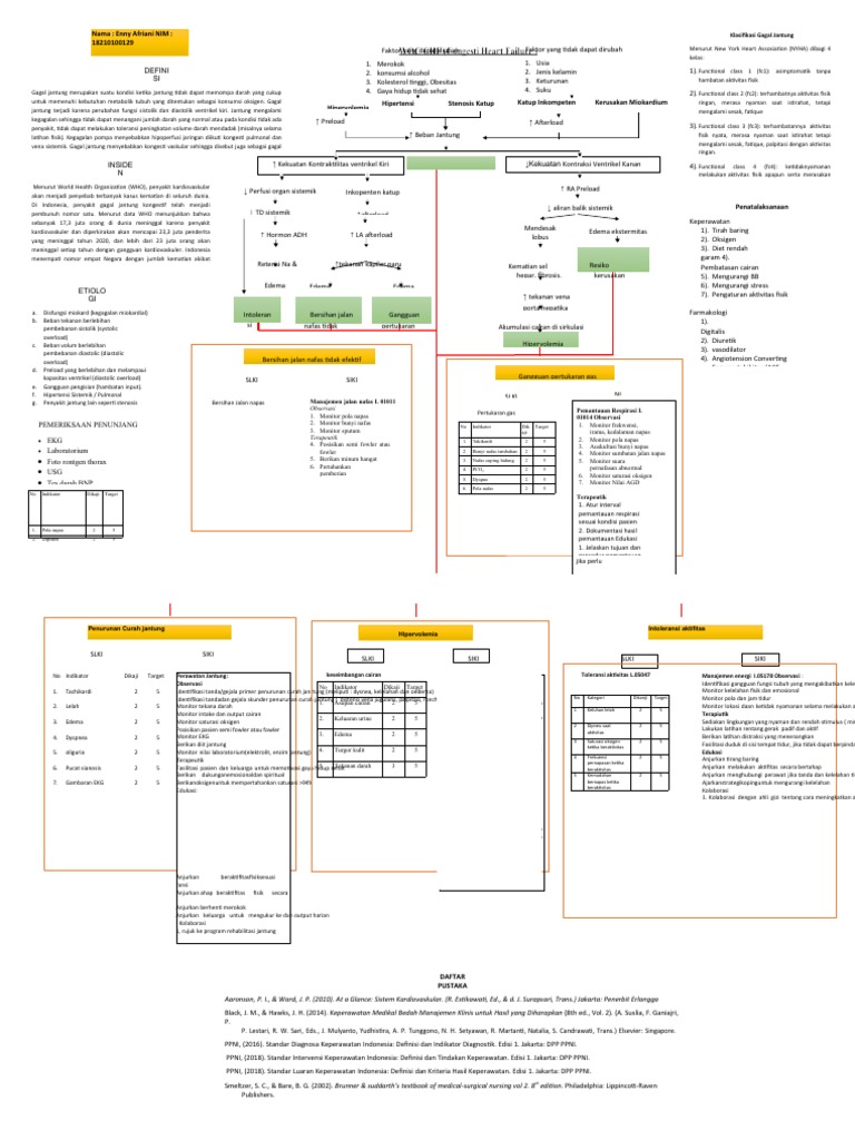 WOC & ASKEP CHF ENNY AFRIANI - 18210100129 - Enny Afriani | PDF