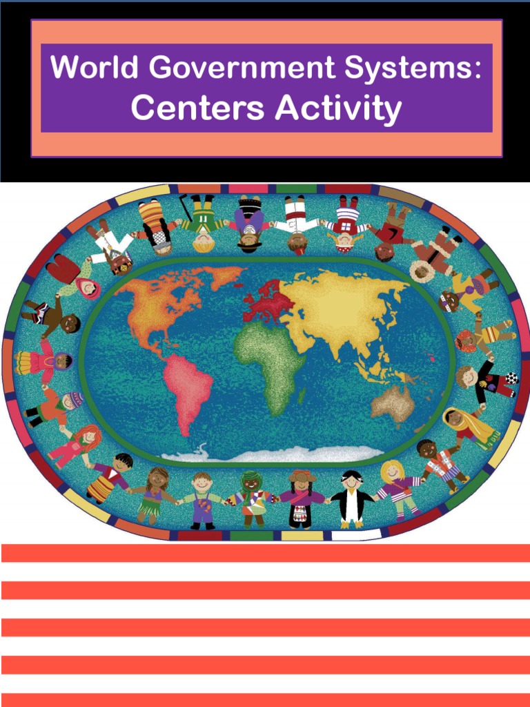 Color Code Map Table Different Forms of Governments Around The World ...