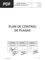 Ejemplo Programa Control Integrado de Plagas | PDF | Plaga (organismo) | Pesticida