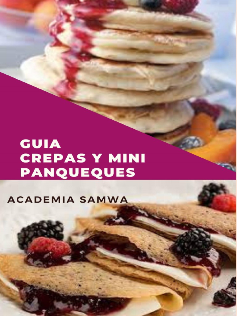Guia de Crepas y Mini Panqueques 1 | PDF