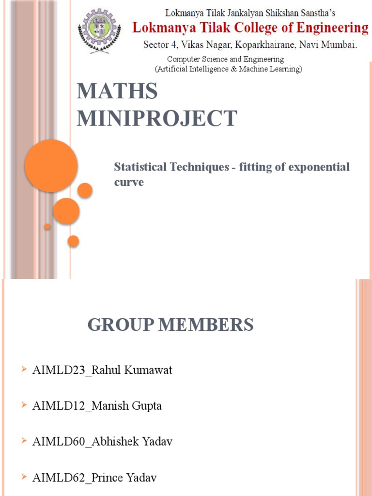 Maths Miniproject | PDF
