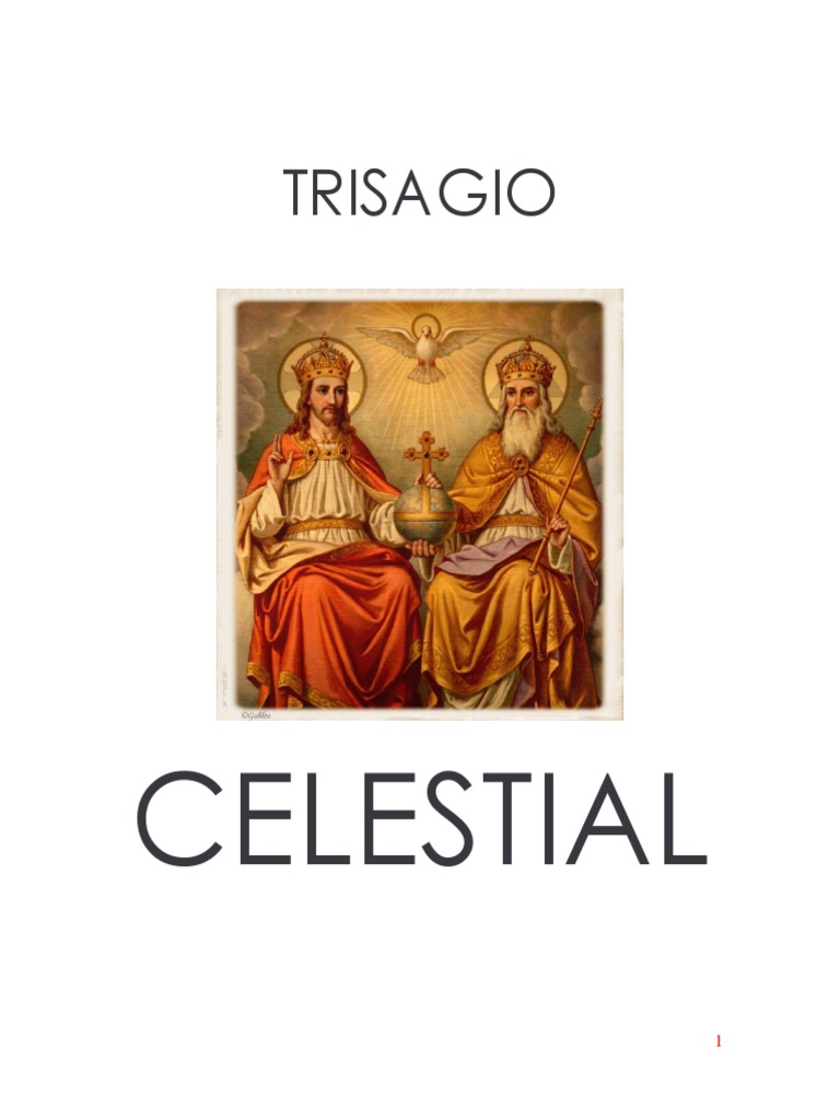 TRISAGIO | PDF | Trinidad | espíritu Santo