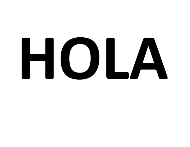 Hola | PDF