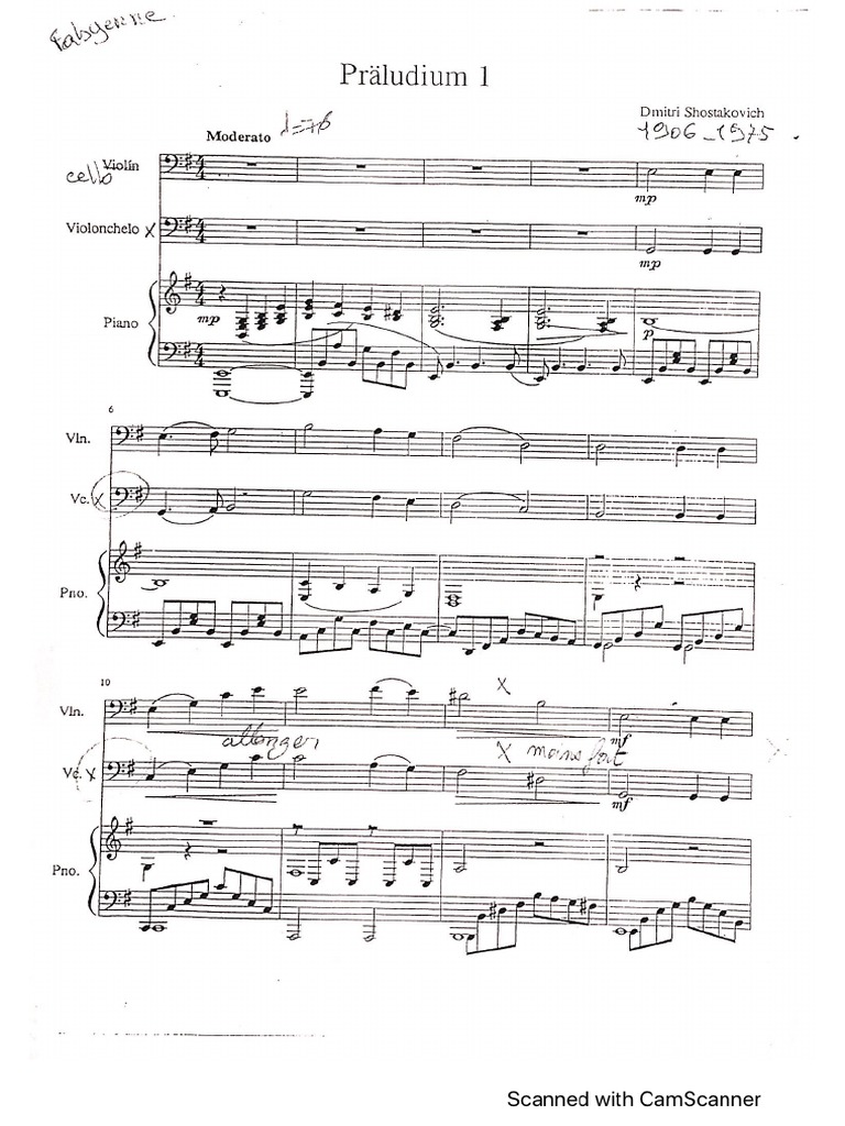 Prelude Shostakovich | PDF