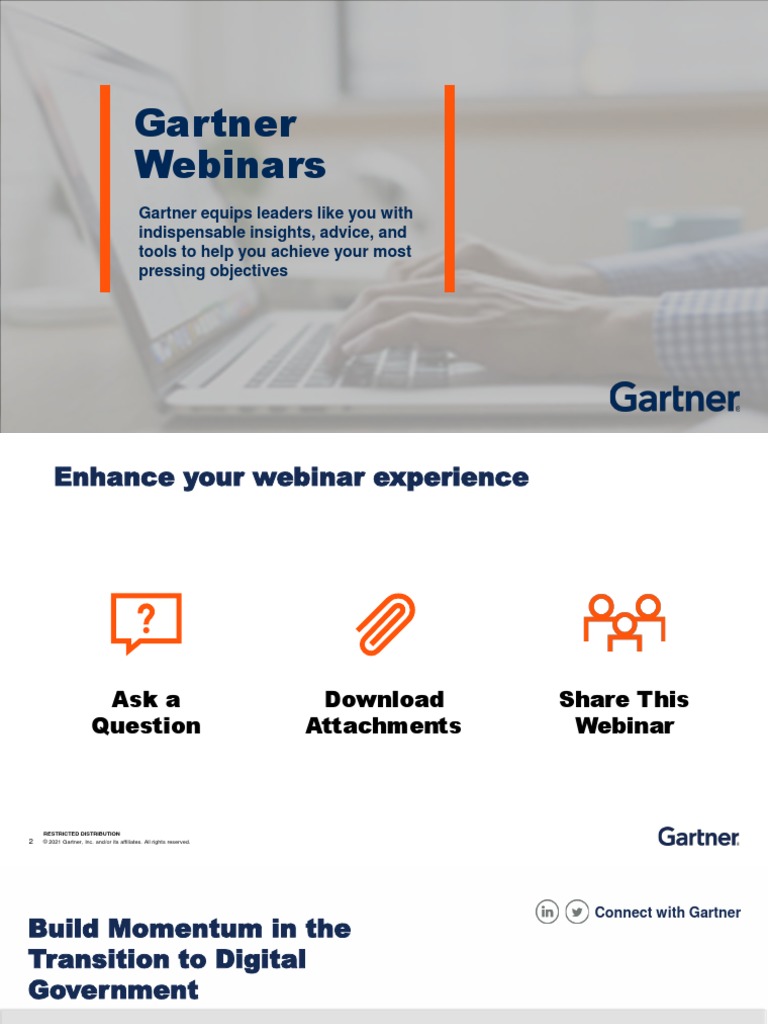 Gartner - Build Momentum in The Transition To Digital Government | PDF ...