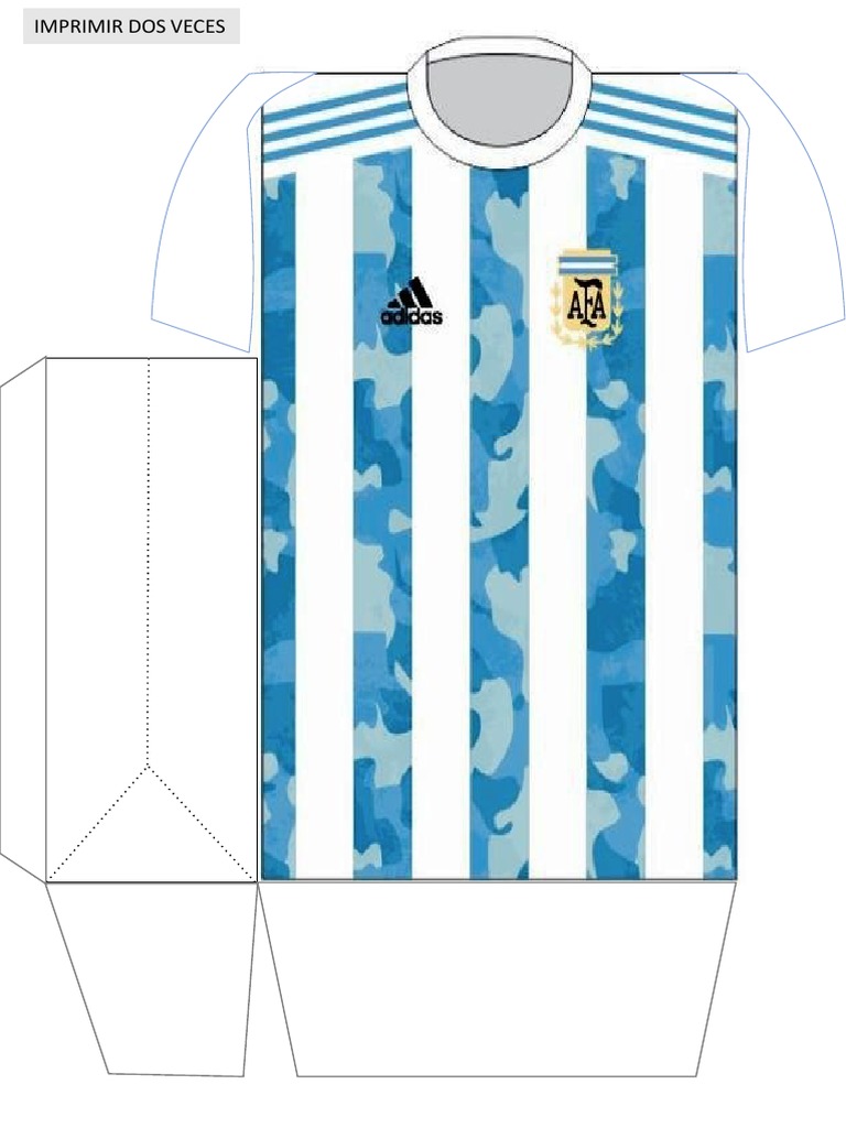 Caja Camiseta Futbol Grande Pdf