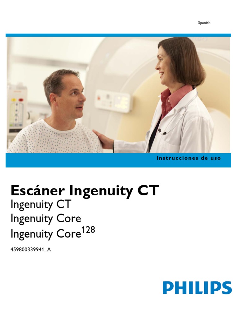 Manual Tomógrafo Philips Ingenuity CT | PDF