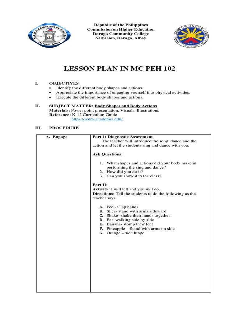 5es Lesson Planning Jennylyn B. Buenaflor III Beed Block 3 | PDF ...