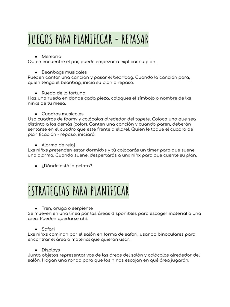 Salon Verde Estrategias PTR | PDF