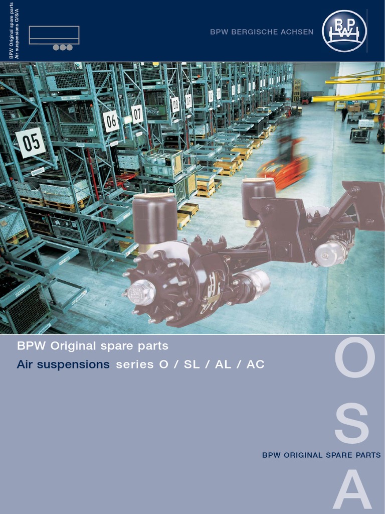 Air Suspensions Series O SL AL AC Catalogue | PDF | Axle | Automotive ...