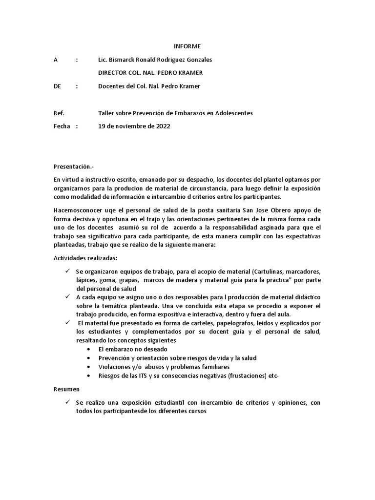 Informe 2022 | PDF | Salud y bienestar