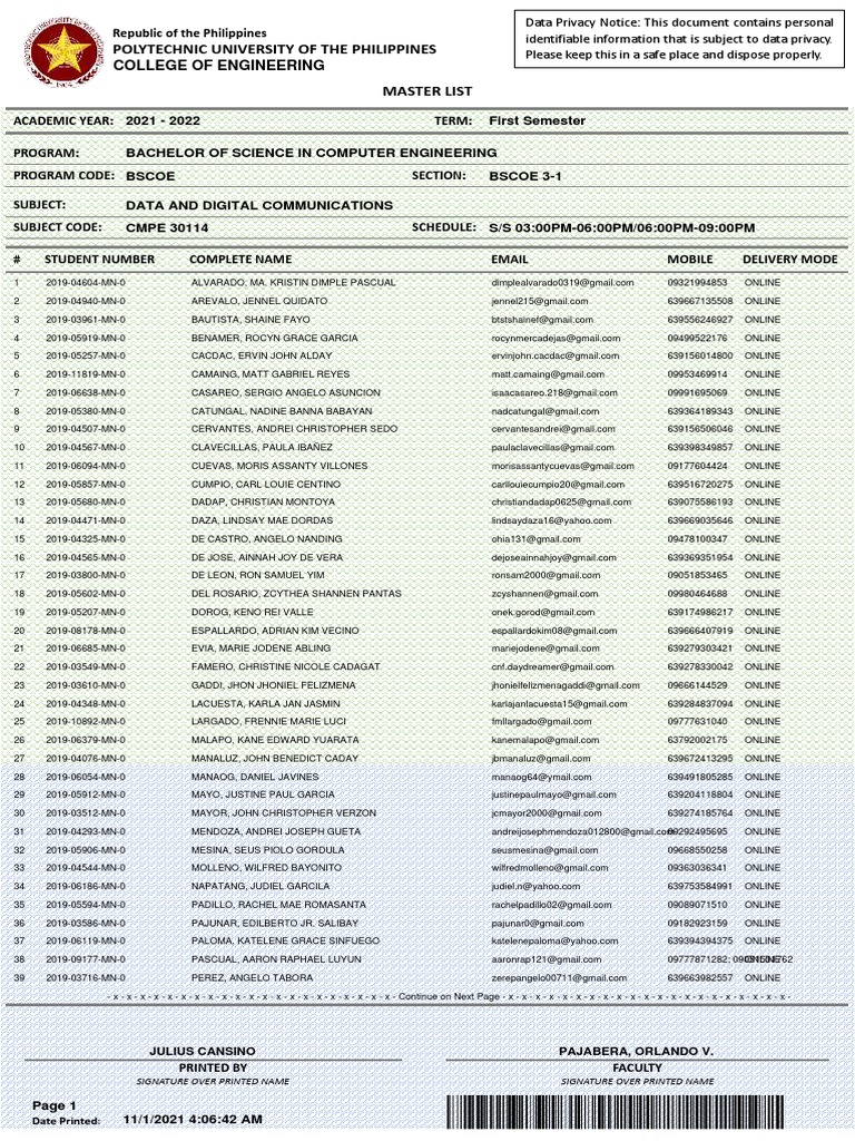 Bscoe 3-1 Cmpe 30114 PDF | PDF | Computing | Information Technology