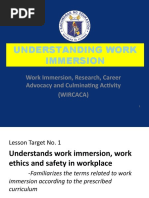 Work Immersion Module 5 | PDF | Conflict Resolution | Leadership