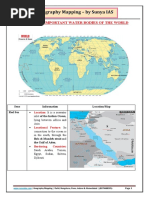 Seas and Bordering Countries | PDF | Mediterranean Sea | Europe