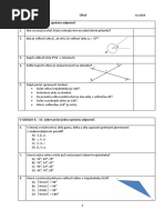 Vstupný Test Z Matematiky 7. Ročník | PDF