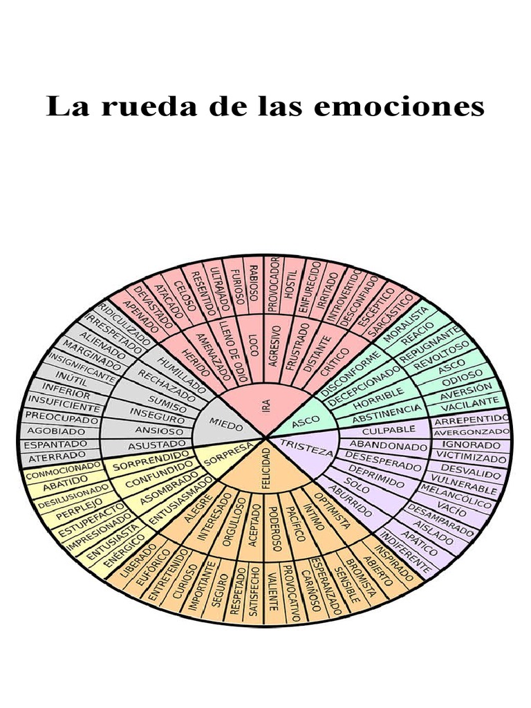 La Rueda de Las Emociones | PDF