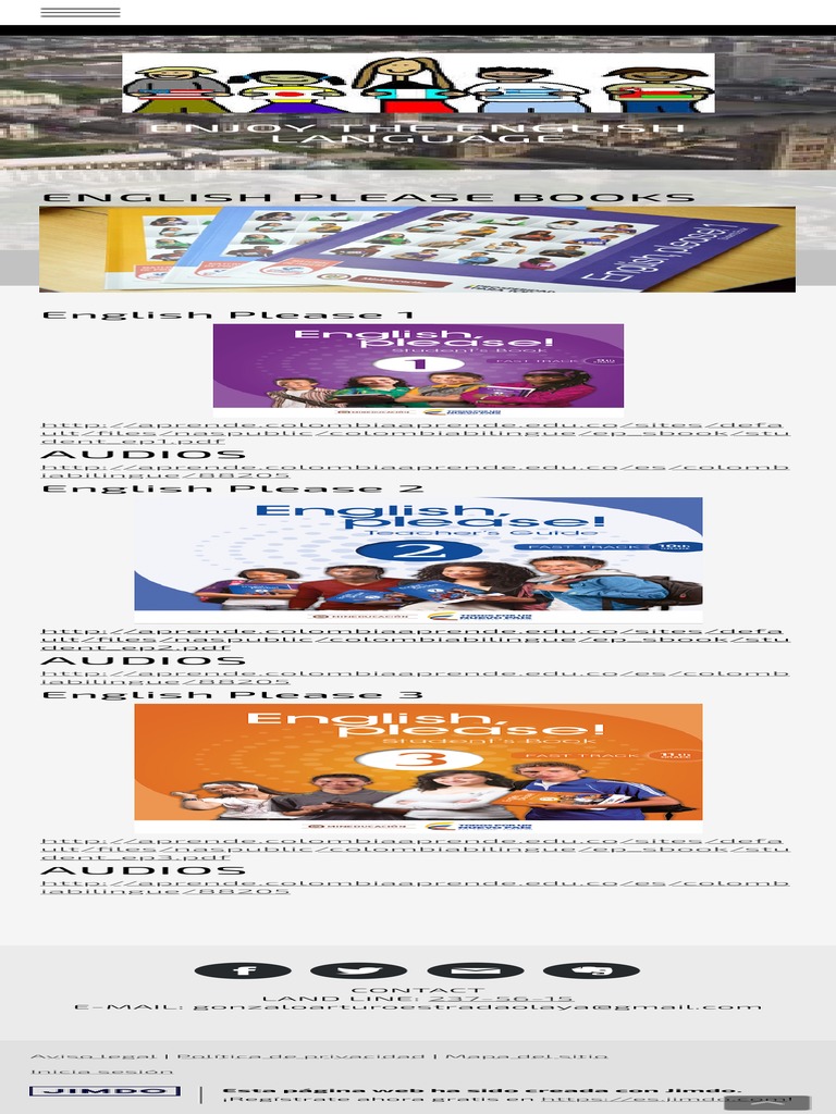 English Please 3: Recursos y Audios | PDF