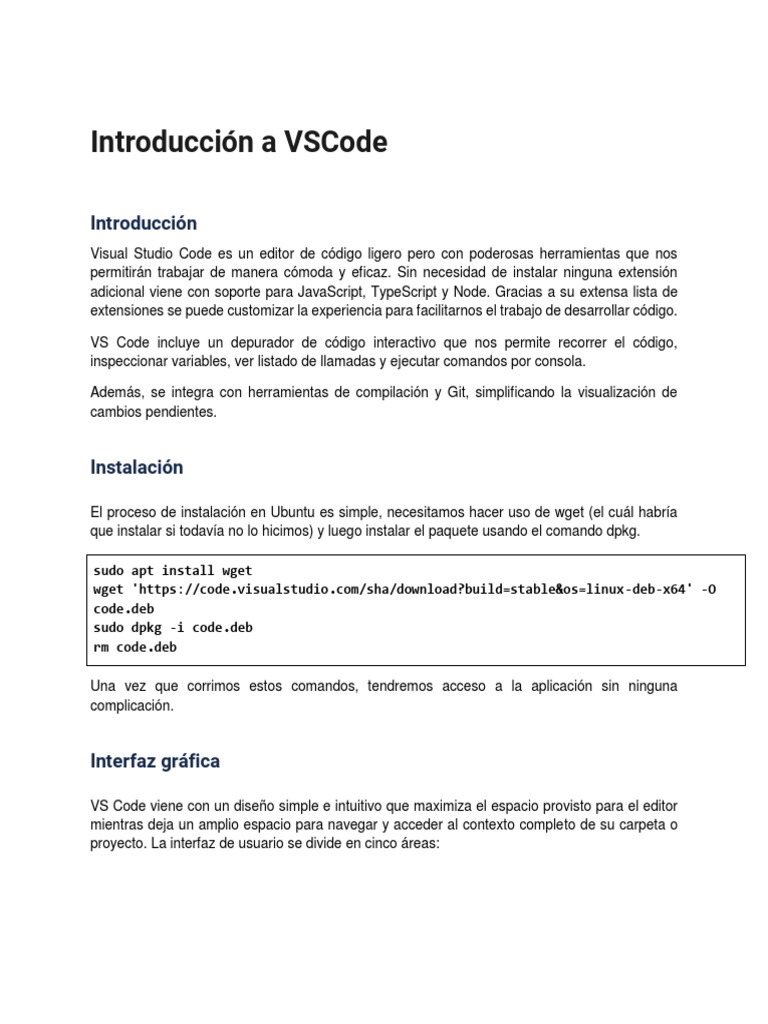5. Visual Studio Code | PDF | Script Java | Archivo de computadora