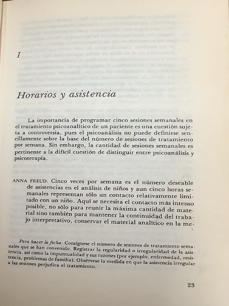 Entrevista psicoanálisis en niños Joseph Sandler | PDF