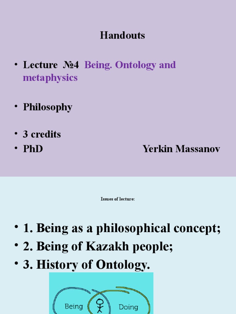 Understanding Ontology and Metaphysics | PDF | Ontology | Metaphysics