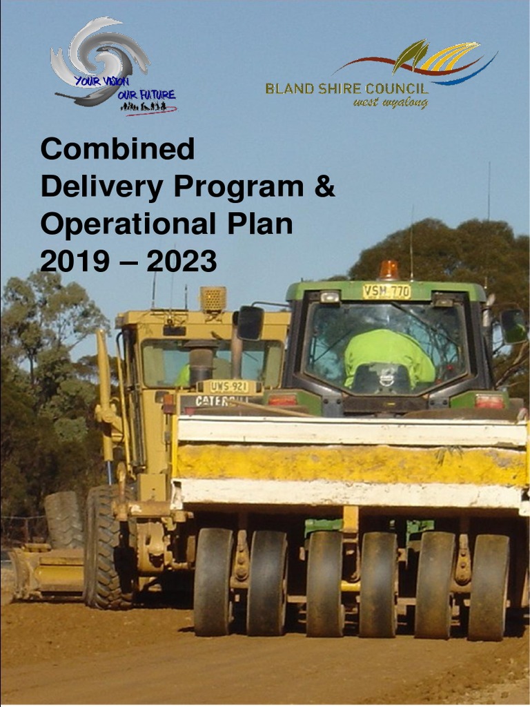 Combined Delivery Program and Operational Plan 2019 2023 | PDF ...