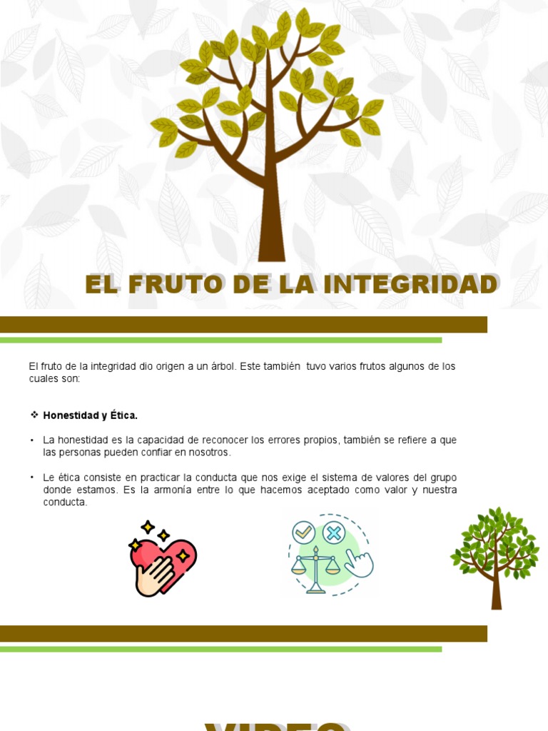 El Fruto de La Integridad | PDF | Derecho