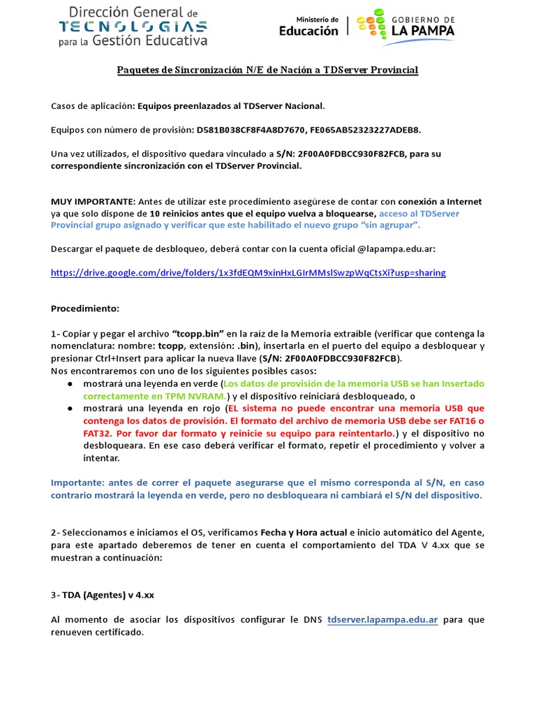 Sincronizacion Llave Nacion A TDSP | PDF | Arquitectura de Computadores ...