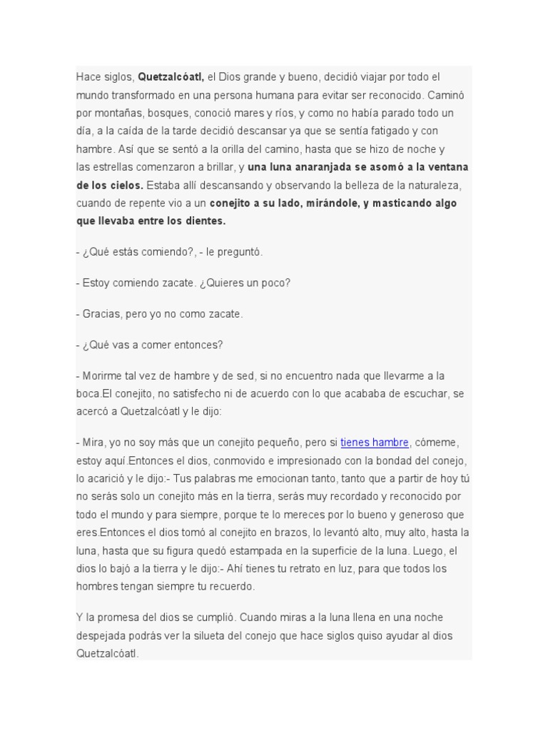 El Conejo de La Luna | PDF