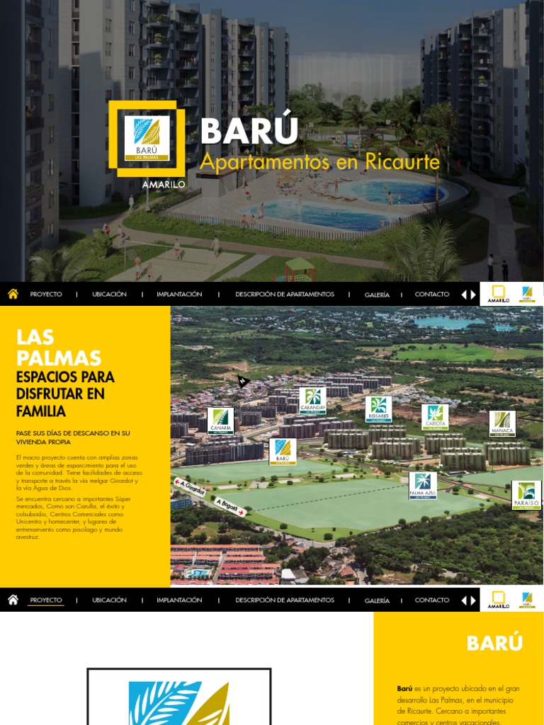 Apartamentos Barú en Ricaurte | PDF