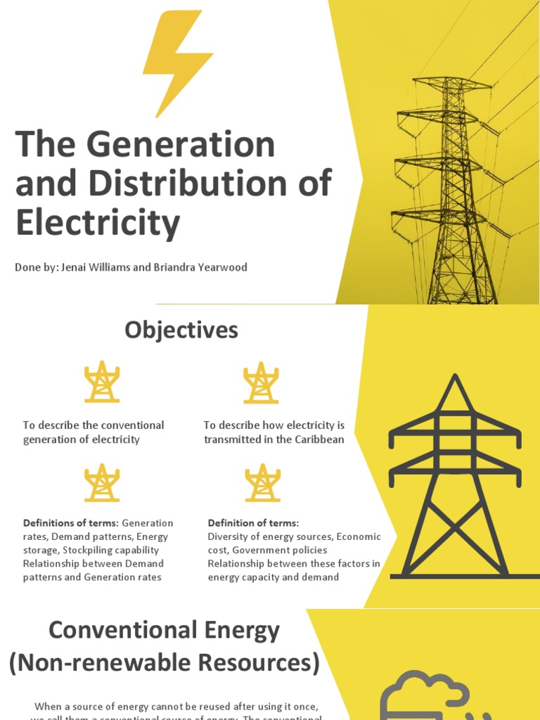 Electricity Generation and Distribution | Download Free PDF | Electricity Generation ...