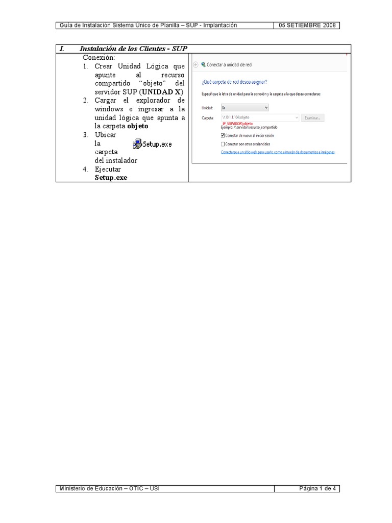 Modulo Sistema Unico de Planilla Sup | PDF
