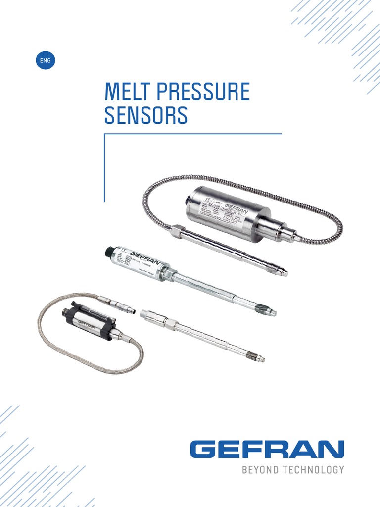 Catalogo - Transdutores de Pressão GEFRAN | PDF | Sensor | Physical Sciences