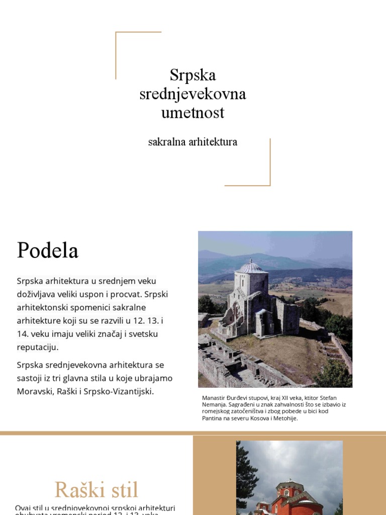Srpska Srednjevekovna Umetnost | PDF