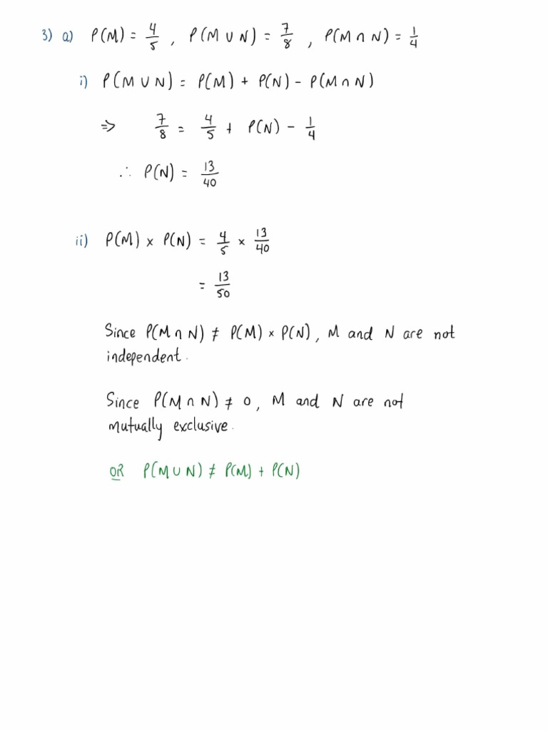 AP. Math Unit 1 2017 P2 Solutions | PDF