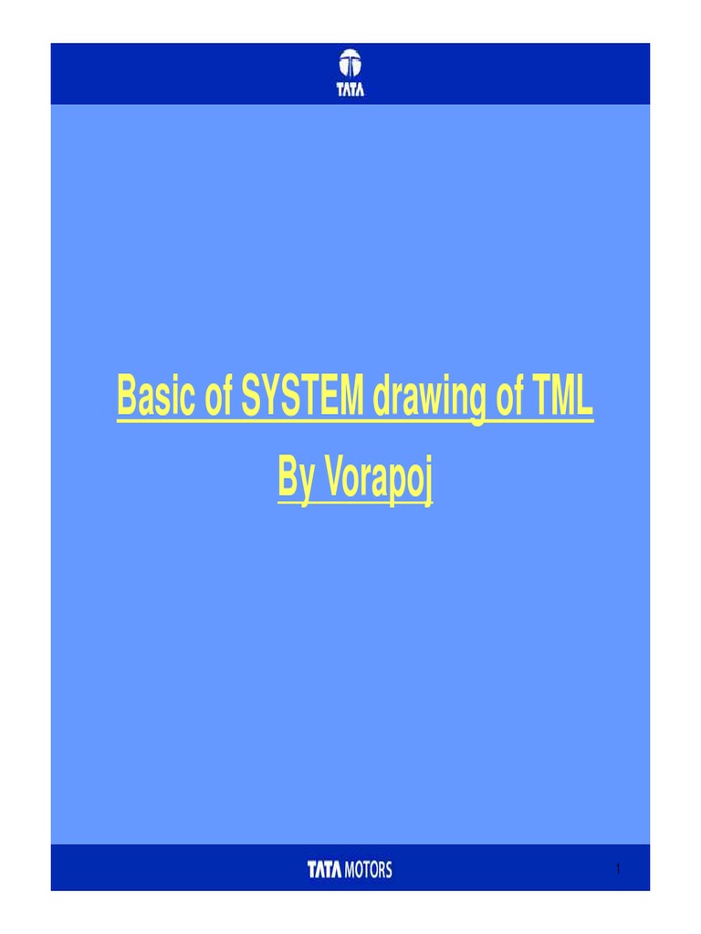 Drawing System of TMTL For VQA | PDF | Engineering Tolerance | Drawing