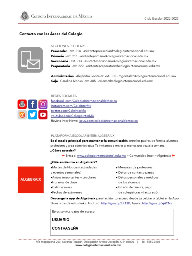 Acceso a la Plataforma Algebraix | PDF | Informática | Software