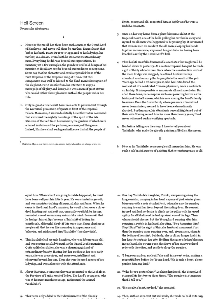 Hell Screen | Download Free PDF | Snake | Odor