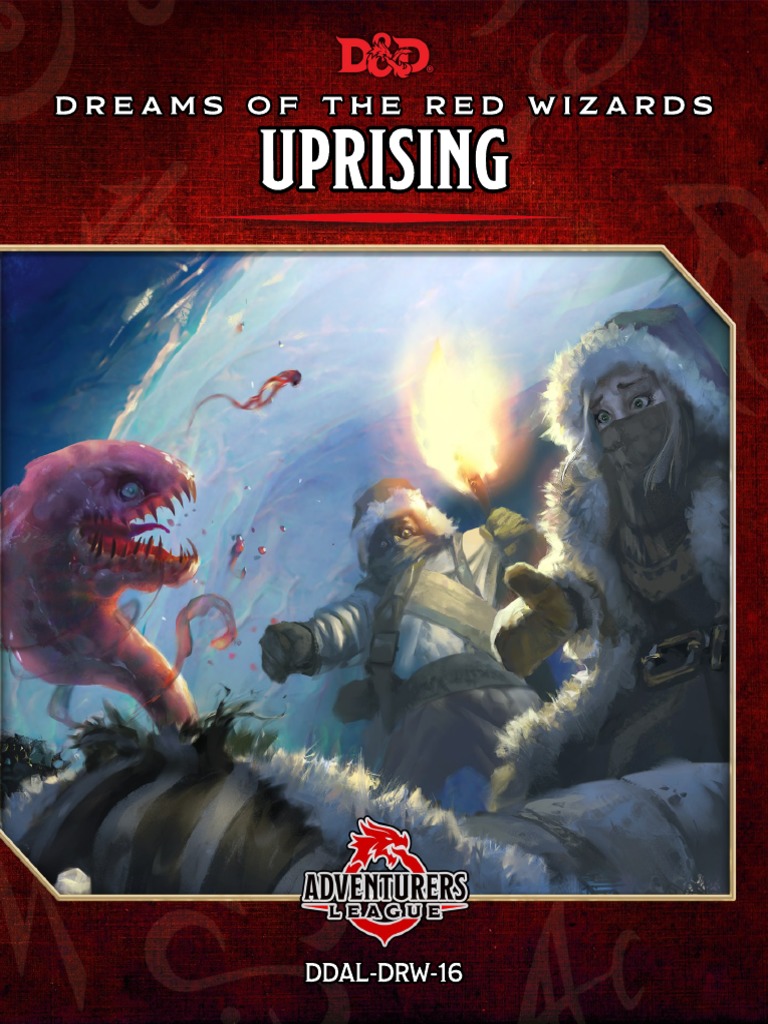 Ddal Drw16 Uprising | PDF | Forgotten Realms | Magician (Fantasy)