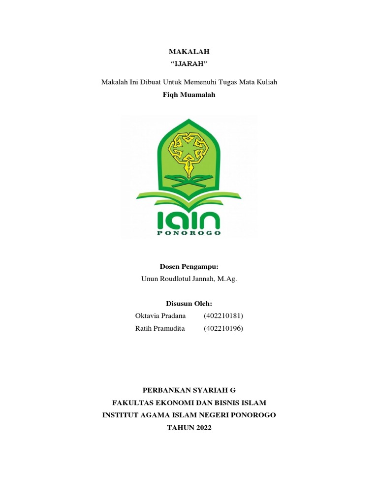 IJARAH | PDF