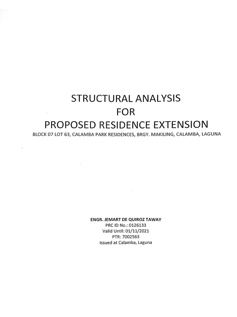 Share 'Structural Analysis - Example - PDF' | PDF
