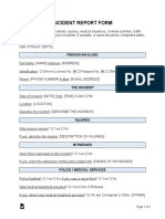 Missing Person Report Template | PDF
