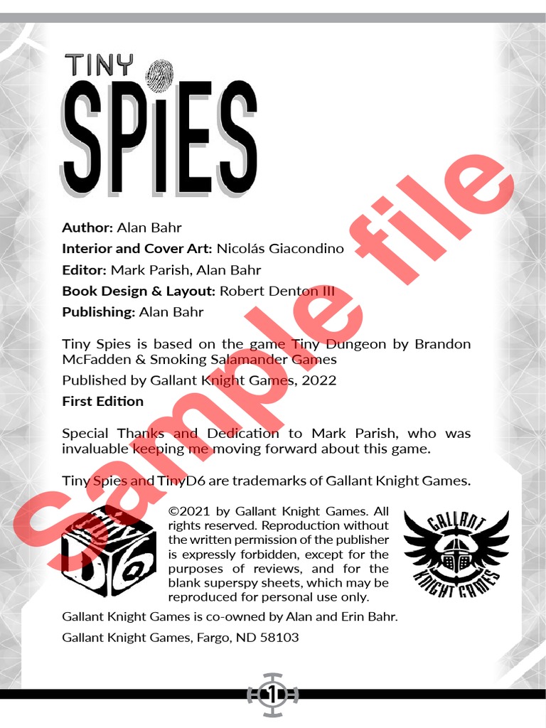 Spies Sample | PDF | Espionage | Spy Fiction