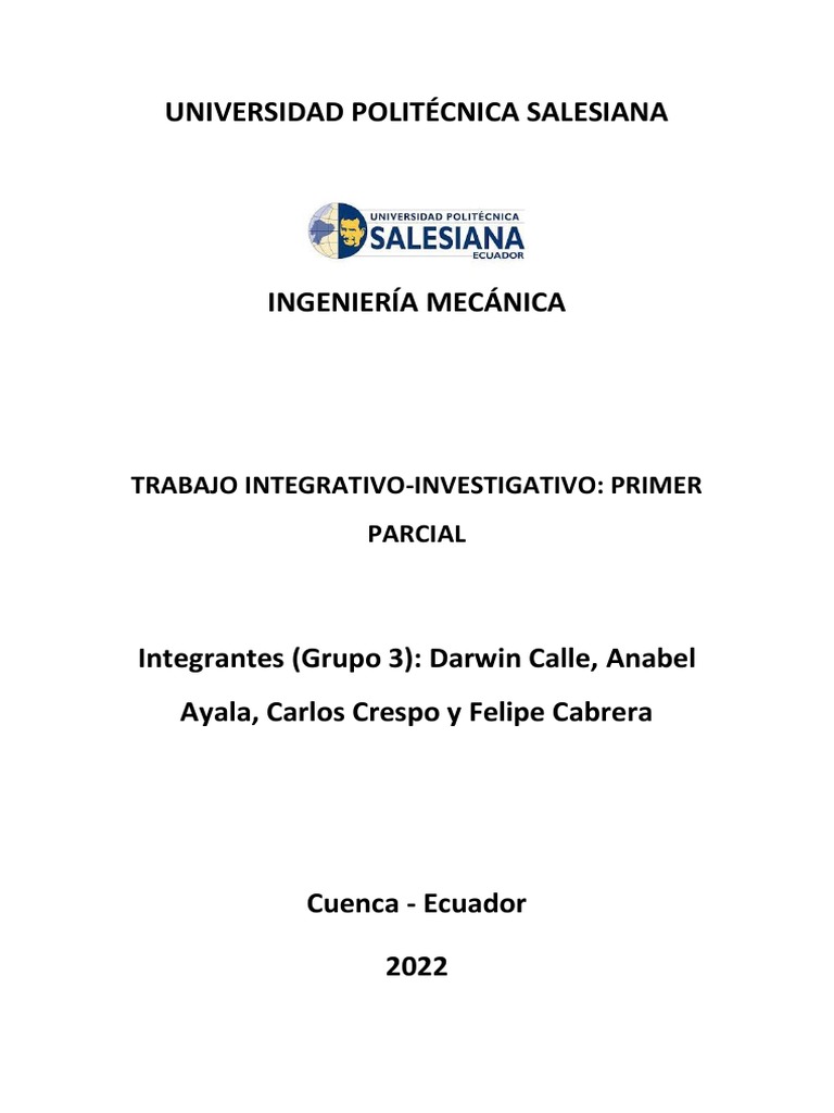 T. Integrador Algebra Lineal Grupo 3 | PDF | Ecuaciones | Vector Euclidiano
