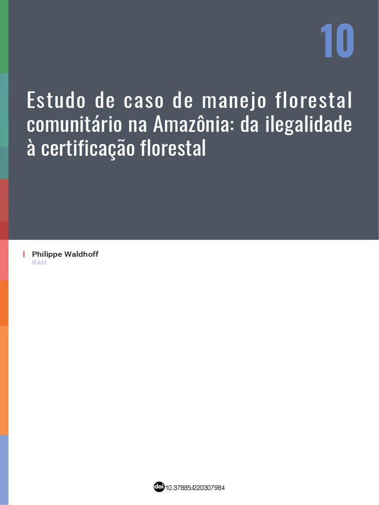 Manejo Florestal Comunitário na Amazônia | PDF | Conselho de Manejo ...