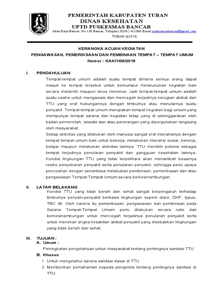 Kak Inspeksi Ttu | PDF